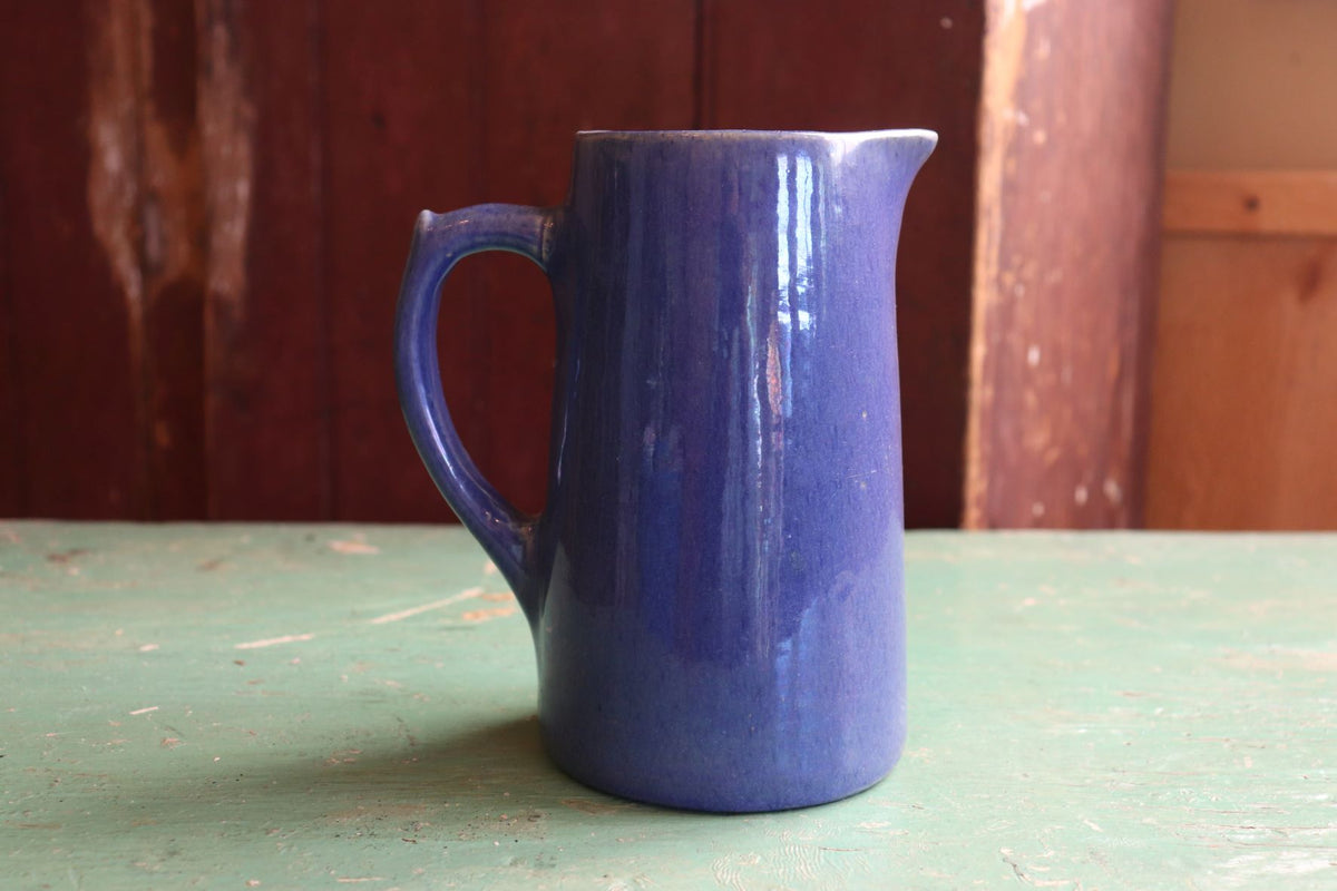 Vintage Blue Pottery Jug/Pitcher – Ma Mère et Moi Antiques