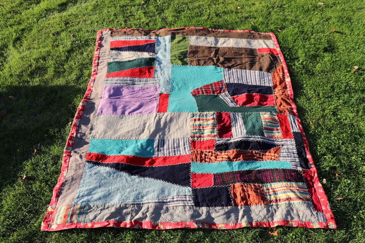 Vintage Cowboy Quilt – Ma Mère et Moi Antiques
